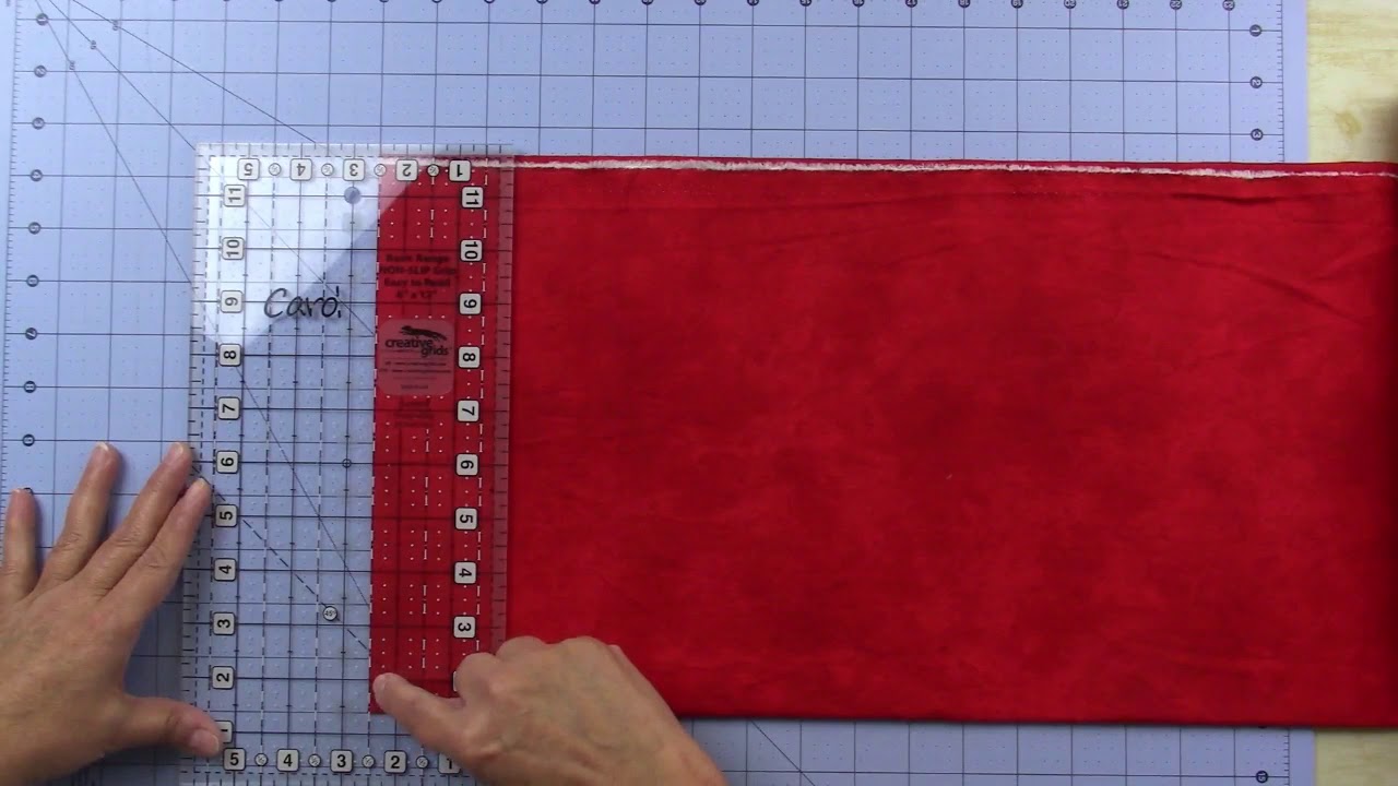 Attaching Straight Binding Tutorial: Video 1 of 4 - YouTube