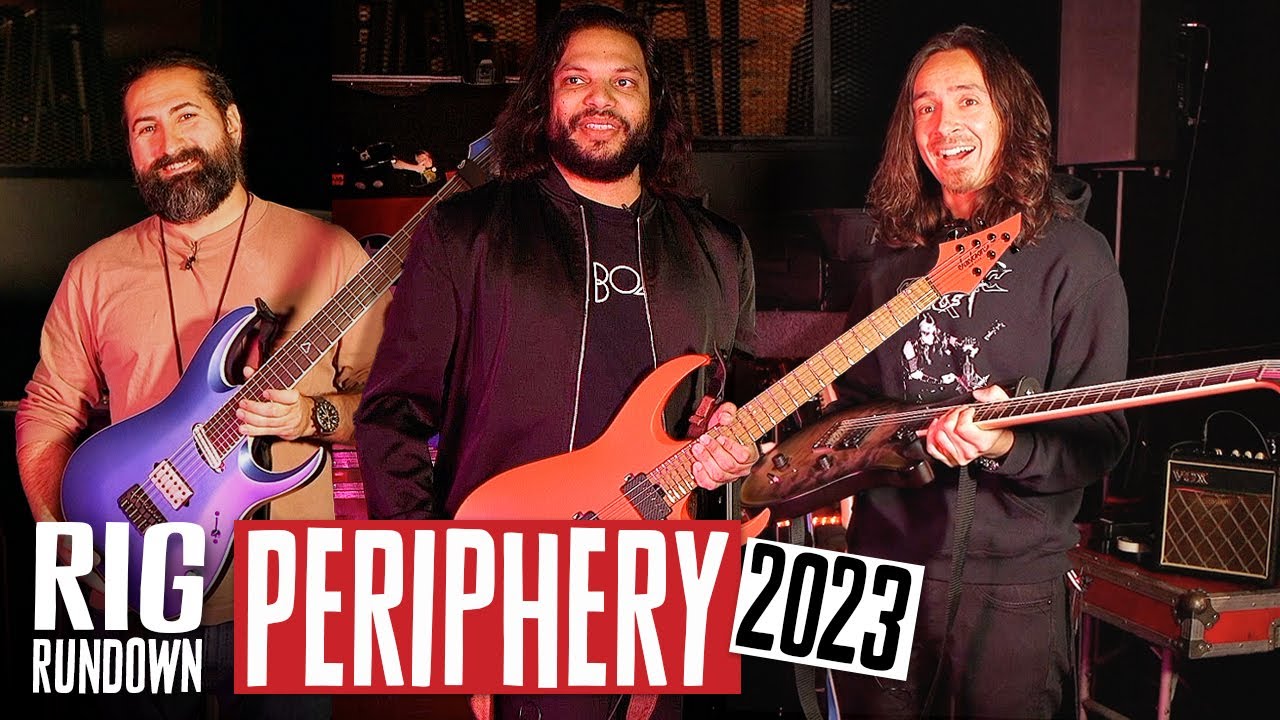 Periphery Rig Rundown with Misha Mansoor, Mark Holcomb & Jake Bowen ...