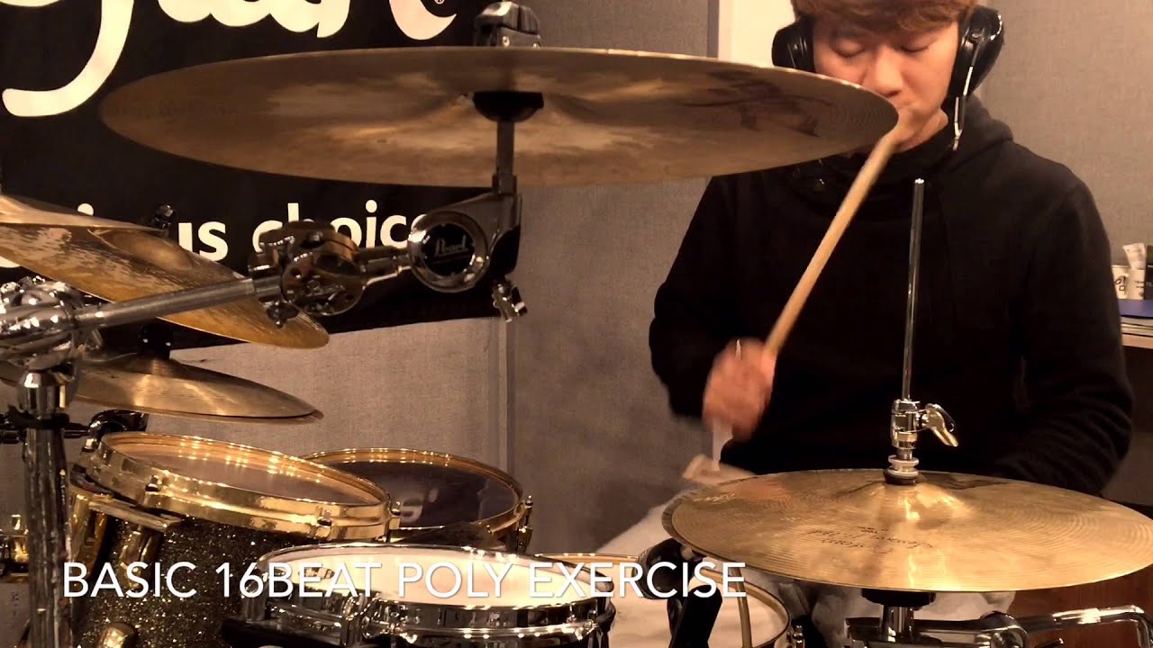 Basic 16Beat Poly Exercise - YouTube