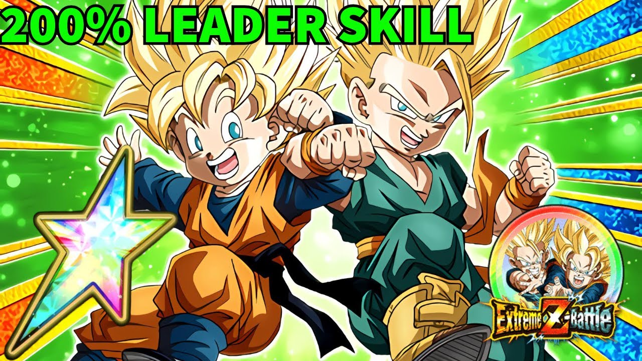 100% EZA PHY SSJ GOTEN & TRUNKS SHOWCASE!!! (DBZ: Dokkan Battle) - YouTube