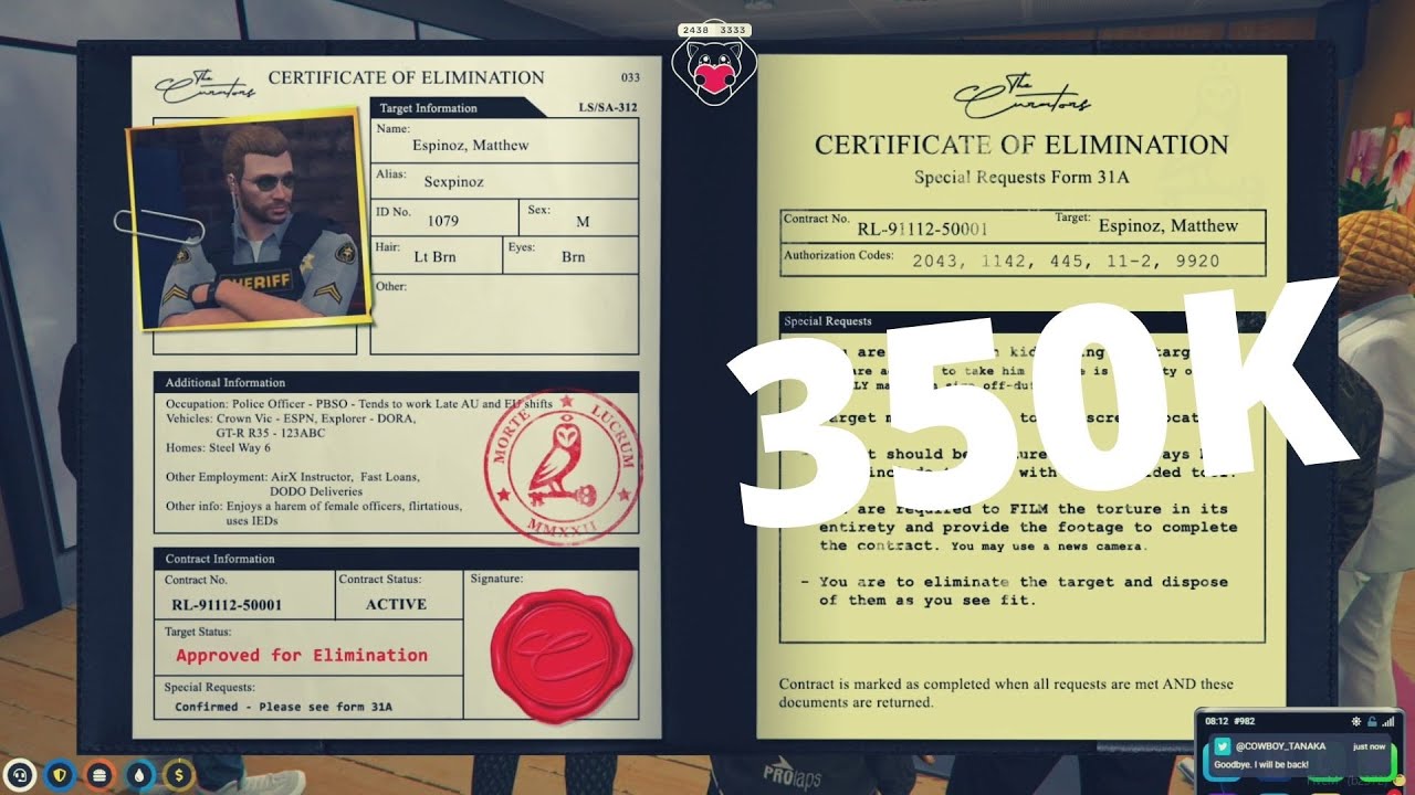 Siz Gives GG Liquid Library Contract. | NoPixel GTA RP - YouTube