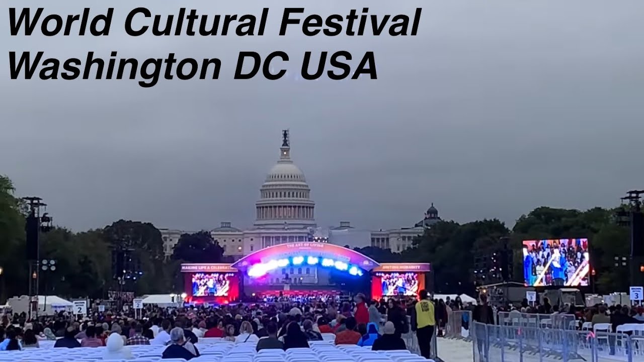 Washington DC USA: World Cultural Festival II - YouTube
