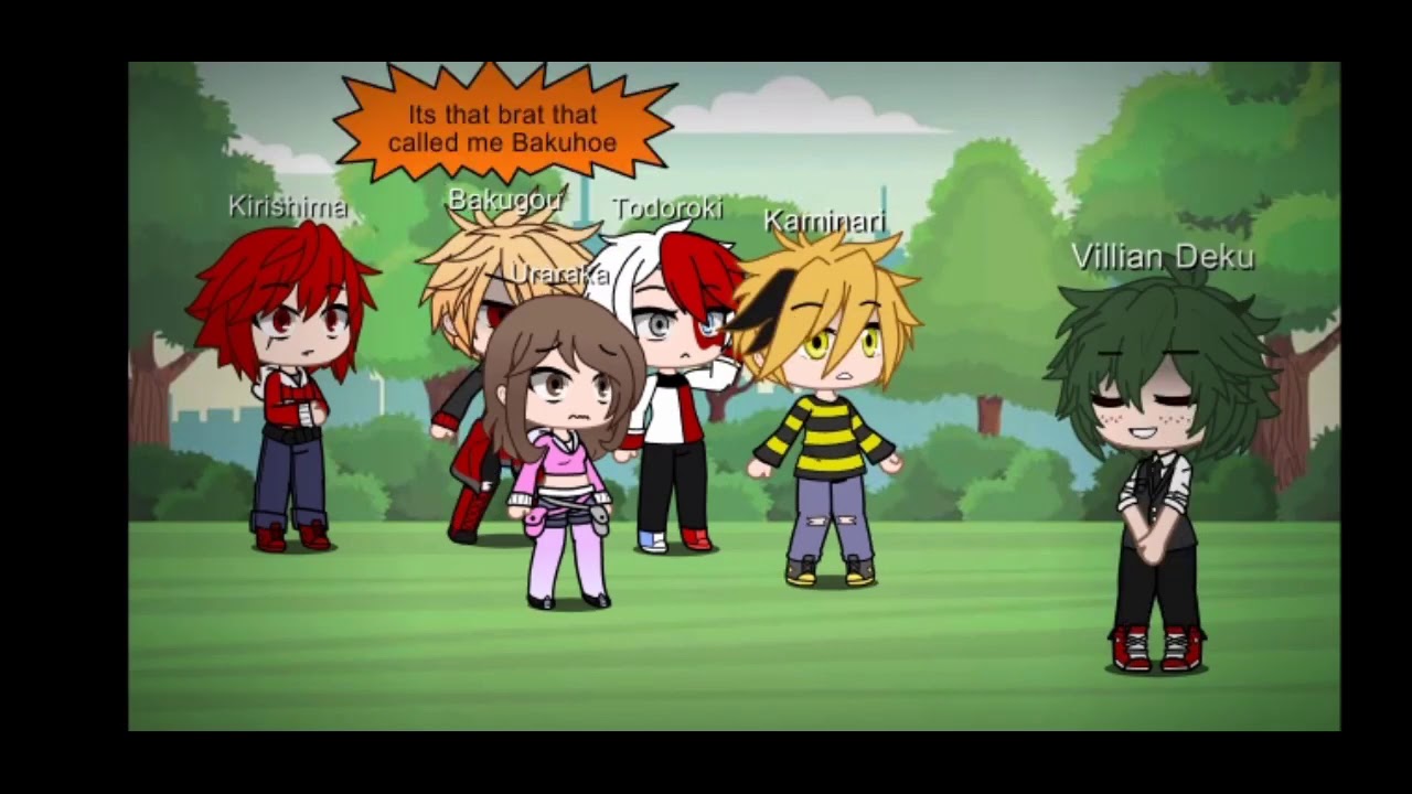 Split personalities Episode one: I'm the bad guy |MHA| Gacha club - YouTube