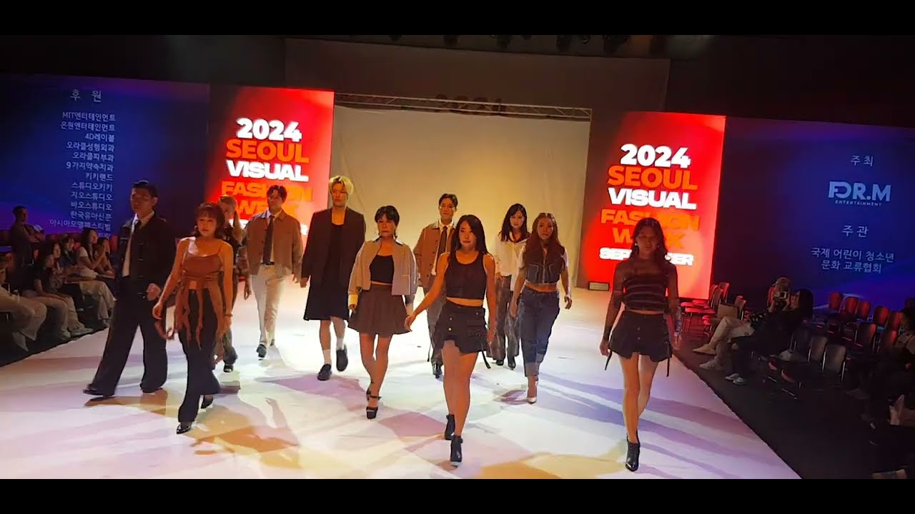 2024 Seoul Visual Fashion Week September/시니어모델#MIT엔터테인먼트 - YouTube