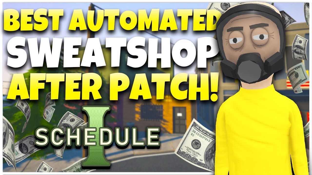 Schedule 1 - Efficient BEST Sweatshop Layout Guide (After Patch)! - YouTube