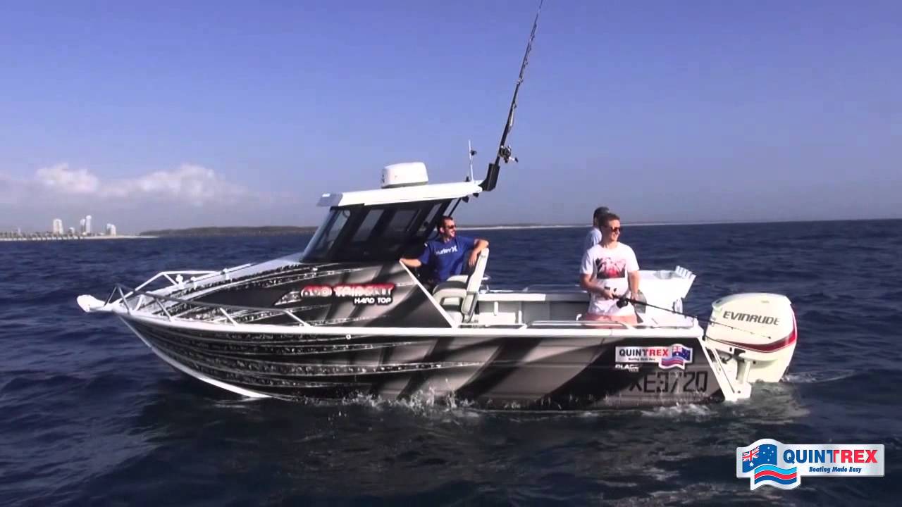 Quintrex Trident 690 Hard Top - YouTube