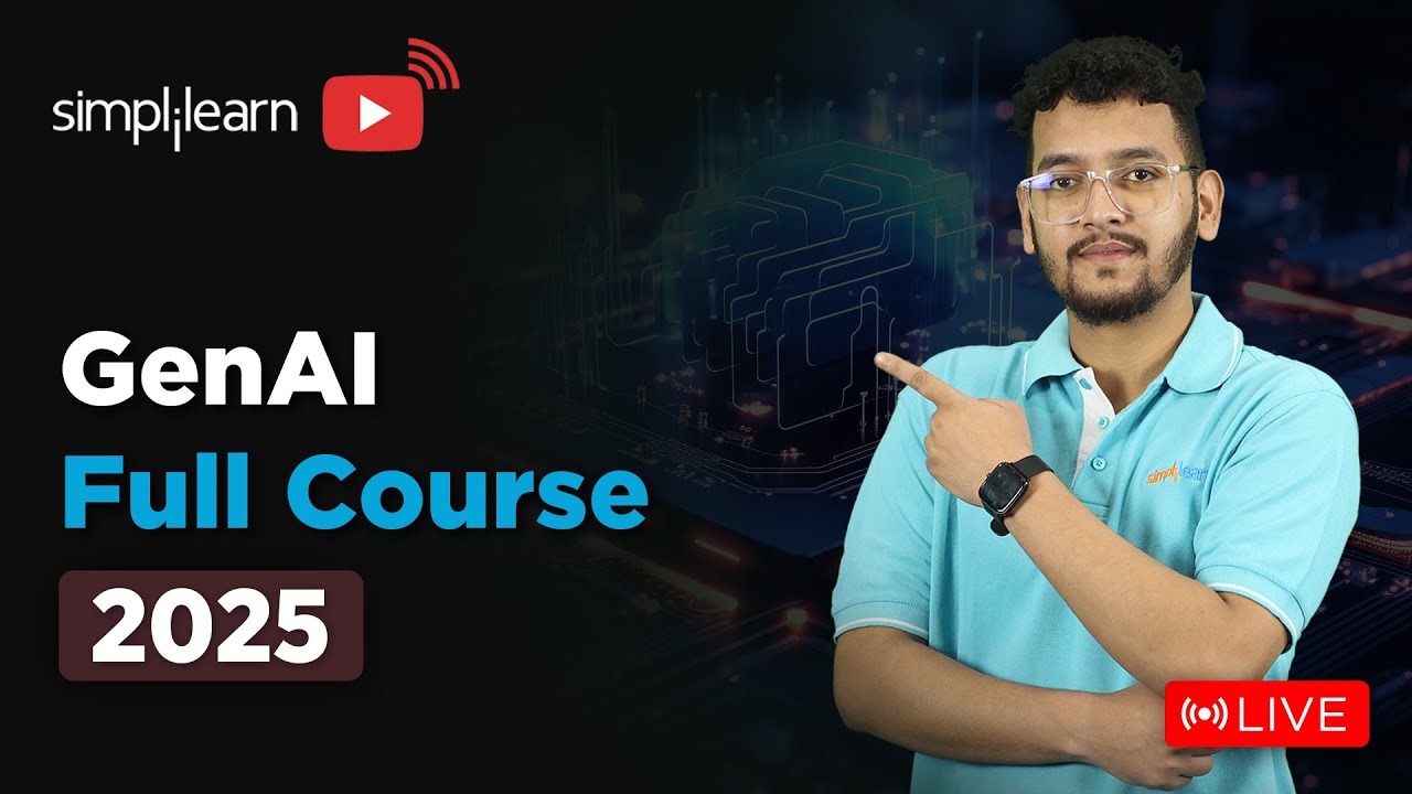 Gen AI Full Course 2025 | Gen AI Tutorial for Beginners | Generative AI ... Gen AI Full Course 2025 | Gen AI Tutorial for Beginners | Generative AI ...