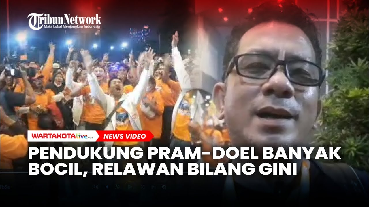 Pendukung Pramono Rano di Acara Debat Banyak Masih Bocil, Begini ...