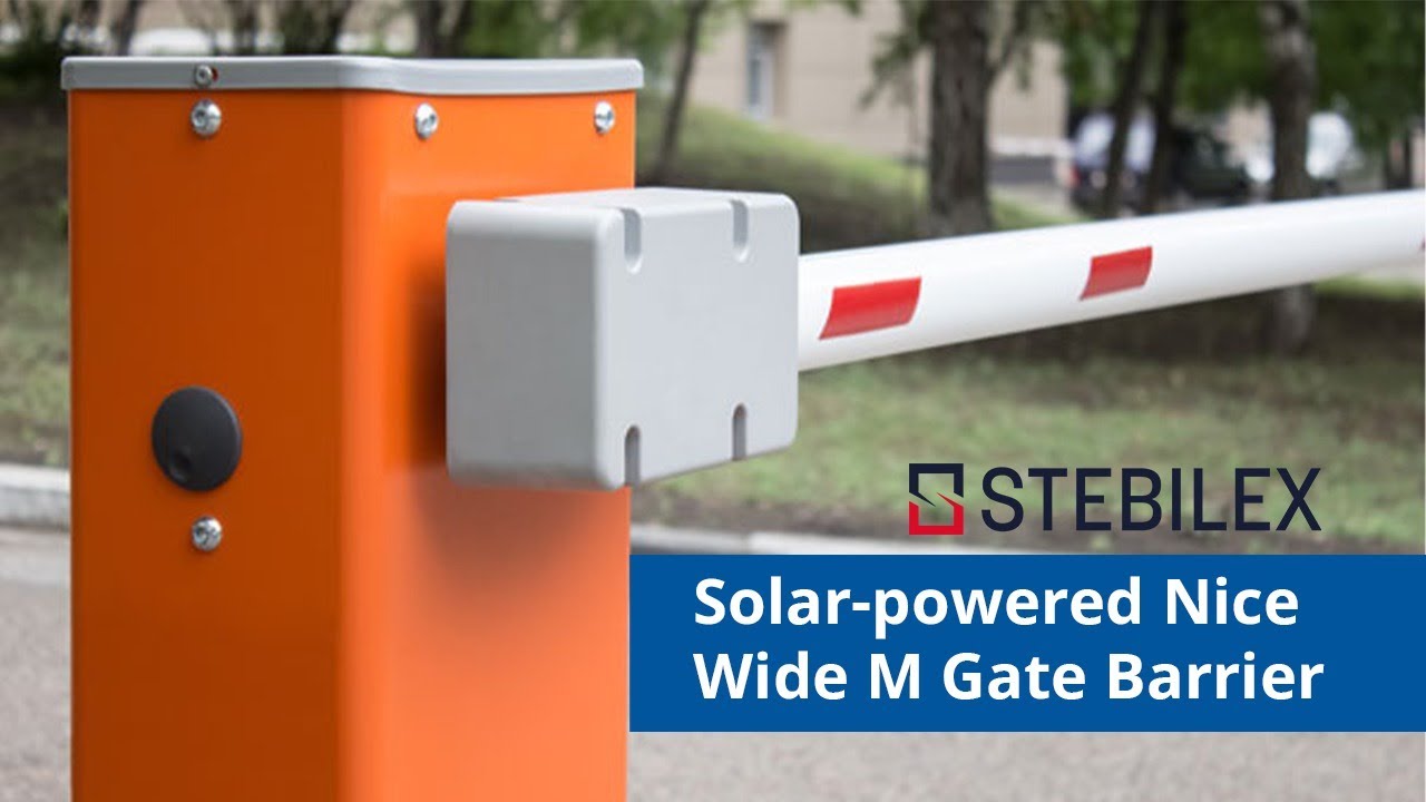 Solar Powered Nice Wide Gate Barrier | UAE | Kuwait | Egypt | Qatar |# ...