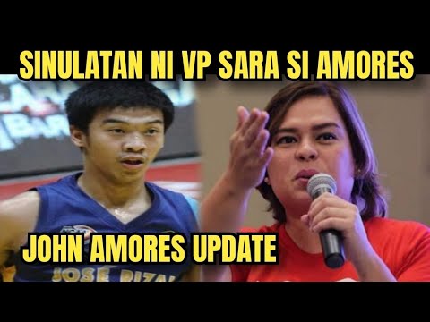 John Amores binigyan ni VP SARA DUTERTE ng "Words of Encouragement ...