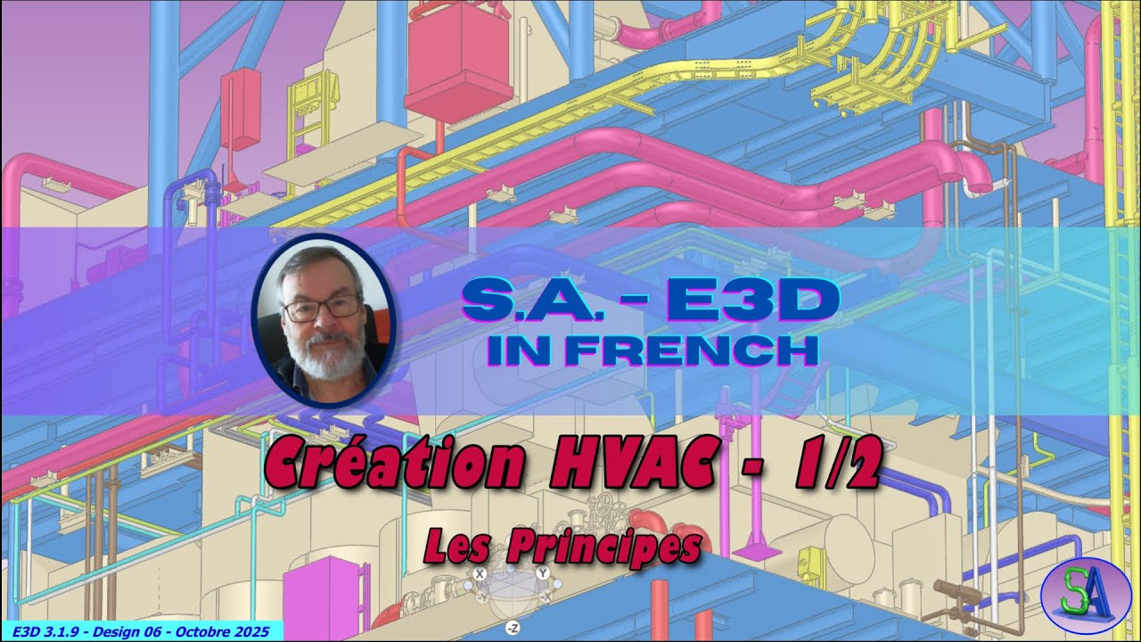 AVEVA E3D - Design Ep06 - HVAC 1/2 - YouTube