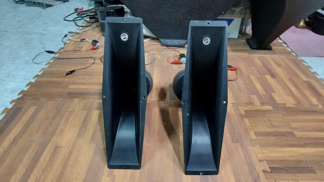 (đã bán)Test cặp Mid Low-JBL 2460 và họng kèn Electro-voice 8HD..số dt ...