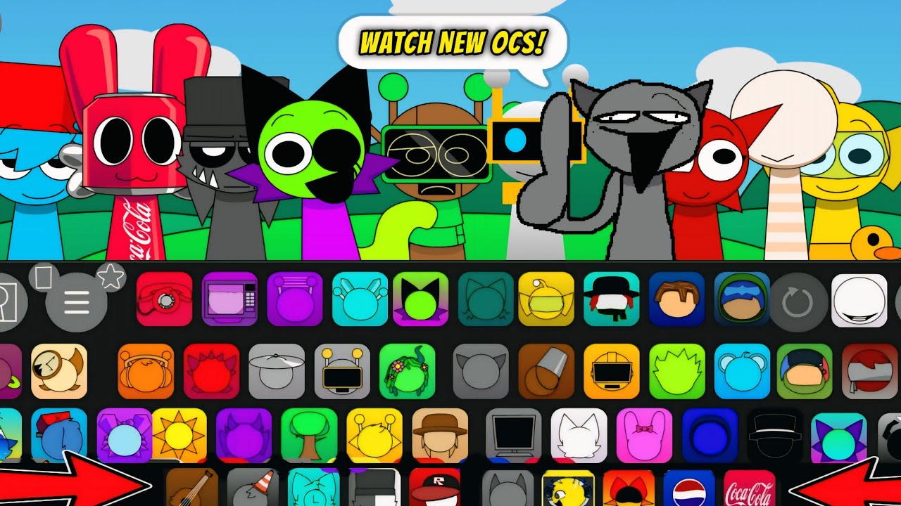 Sprunki Pyramixed OCS Update! NEW Secret Characters | Extra BONUS ...