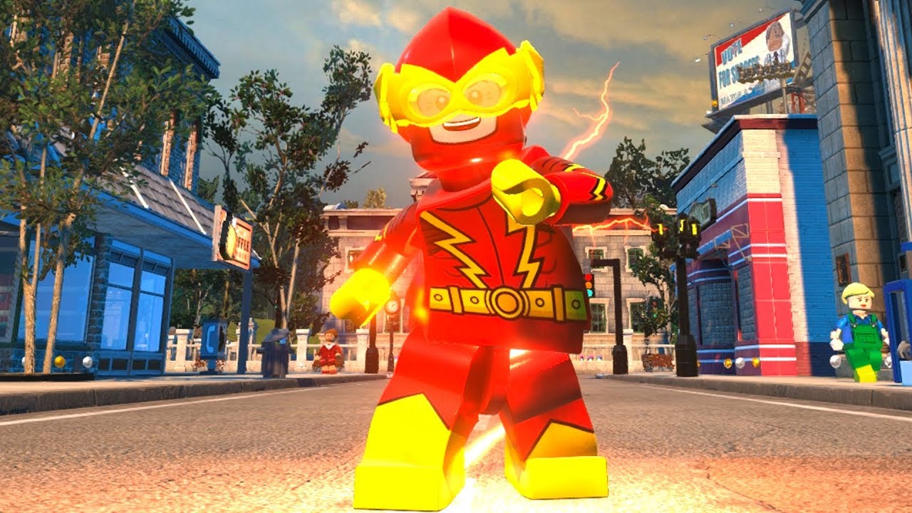 LEGO DC Super-Villains - Johnny Quick - Open World Free Roam Gameplay ...