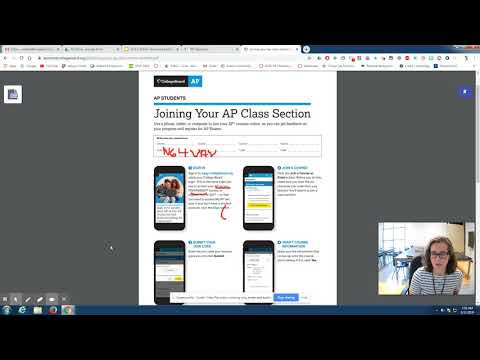 How to Join Our AP Classroom - YouTube