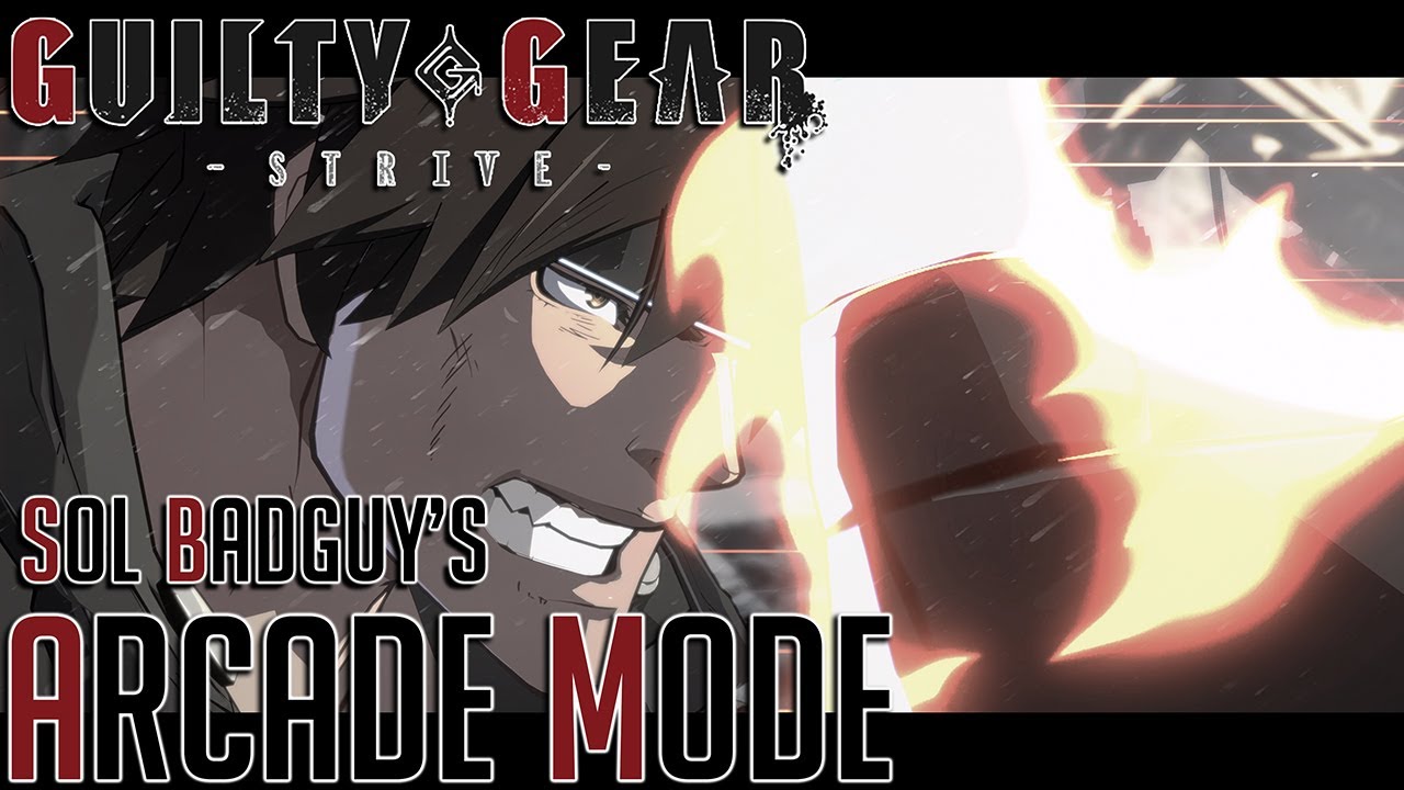 Guilty Gear Strive - Sol's Arcade Mode [ENG] - YouTube