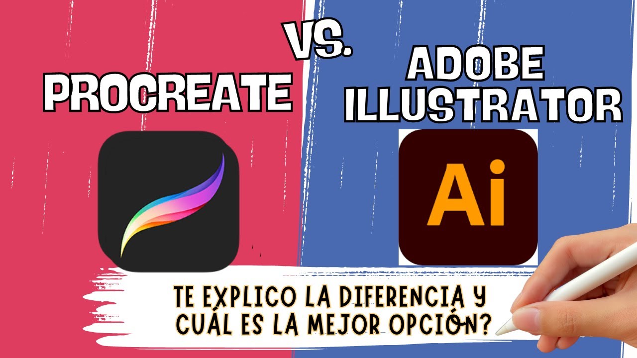 PROCREATE vs ADOBE ILLUSTRATOR? ¿Cuál es la mejor opción para ti? - YouTube