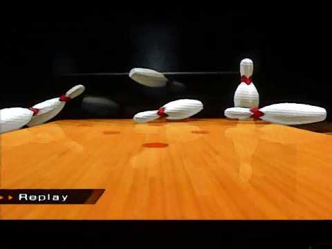 wii bowling strike - YouTube