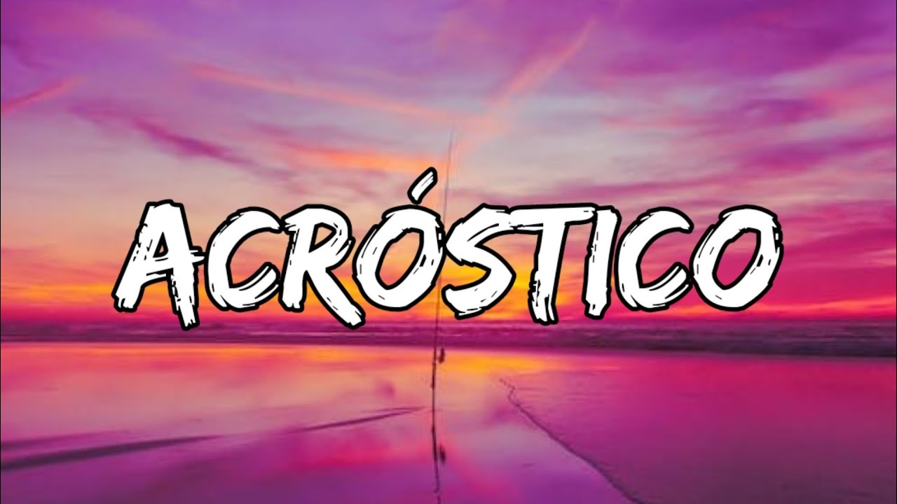 Shakira - Acróstico (Letra_Lyrics) - YouTube