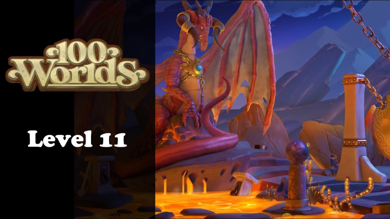 100 Worlds Walkthrough Level 11 - YouTube
