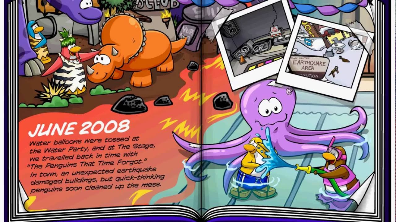 Club Penguin 3rd Anniversary Party - YouTube