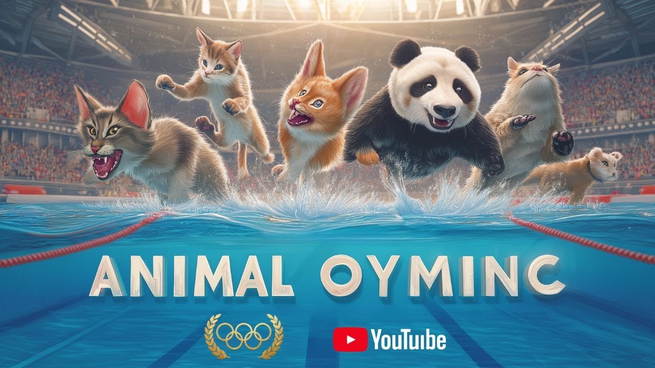 Animal Olympics - Diving Competition Highlights 🐾🥇 | Cats, Corgis ...