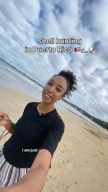 Shell hunting in Puerto Rico 🐚🌊🇵🇷 - YouTube