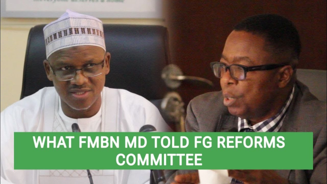 FMBN MD MEETS FG TASK TEAMS COMMITS TO SUPPORTING HOUSING REFORMS - YouTube