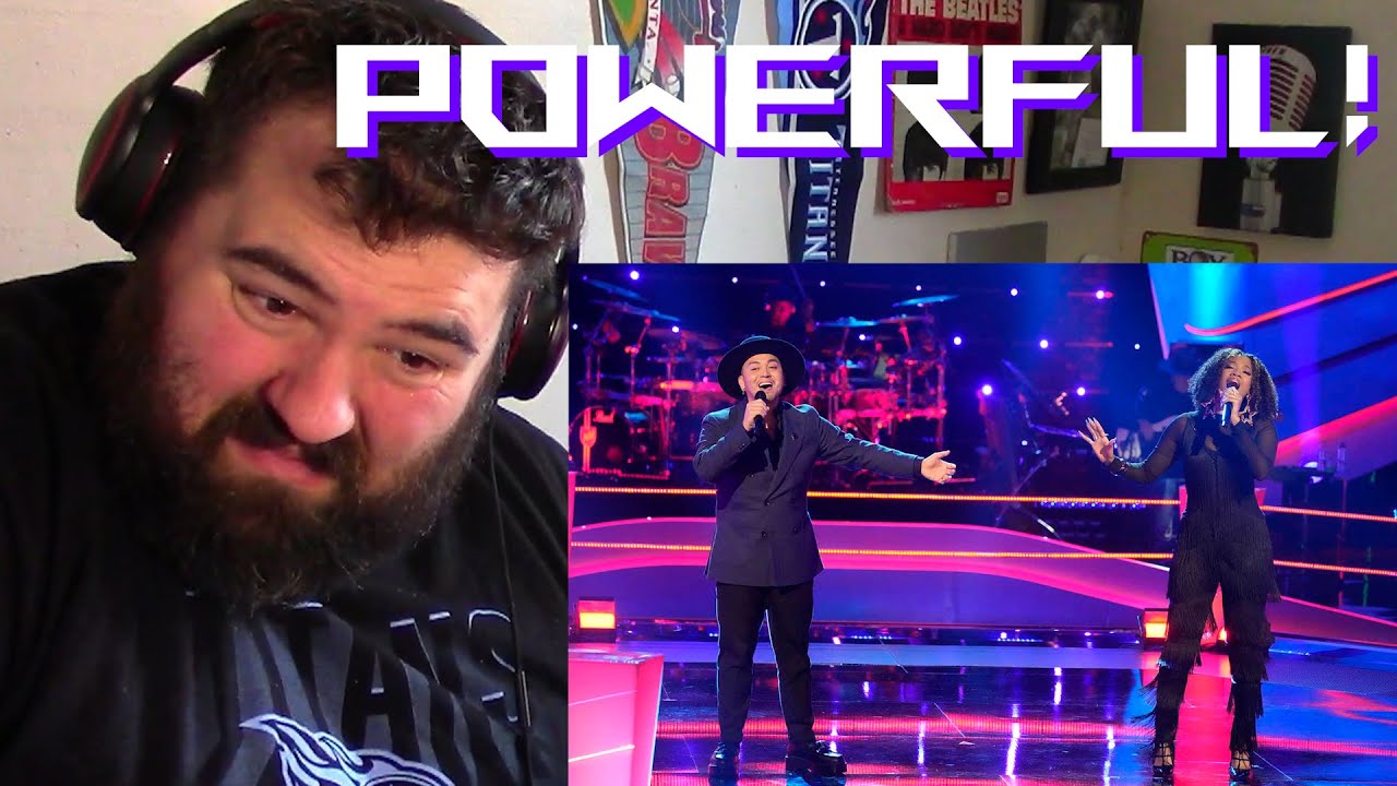 Singer reaction to Sofronio Vasquez & Aliyah Khaylyn - The Power of ...