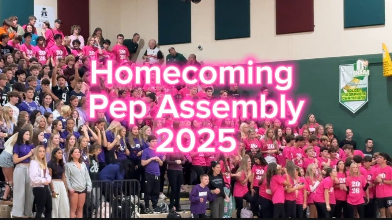 Homecoming Pep Assembly 2025 - YouTube