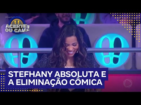 Stefhany Absoluta não passa da primeira pergunta e é a terceira eliminada do Acerte ou Caia!