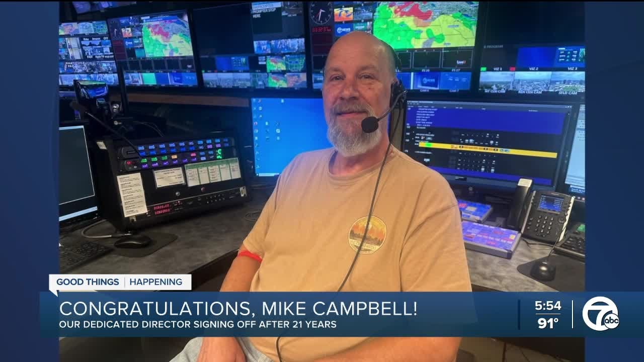 WXYZ-TV director Mike Campbell retiring after 21 years at Broadcast ...