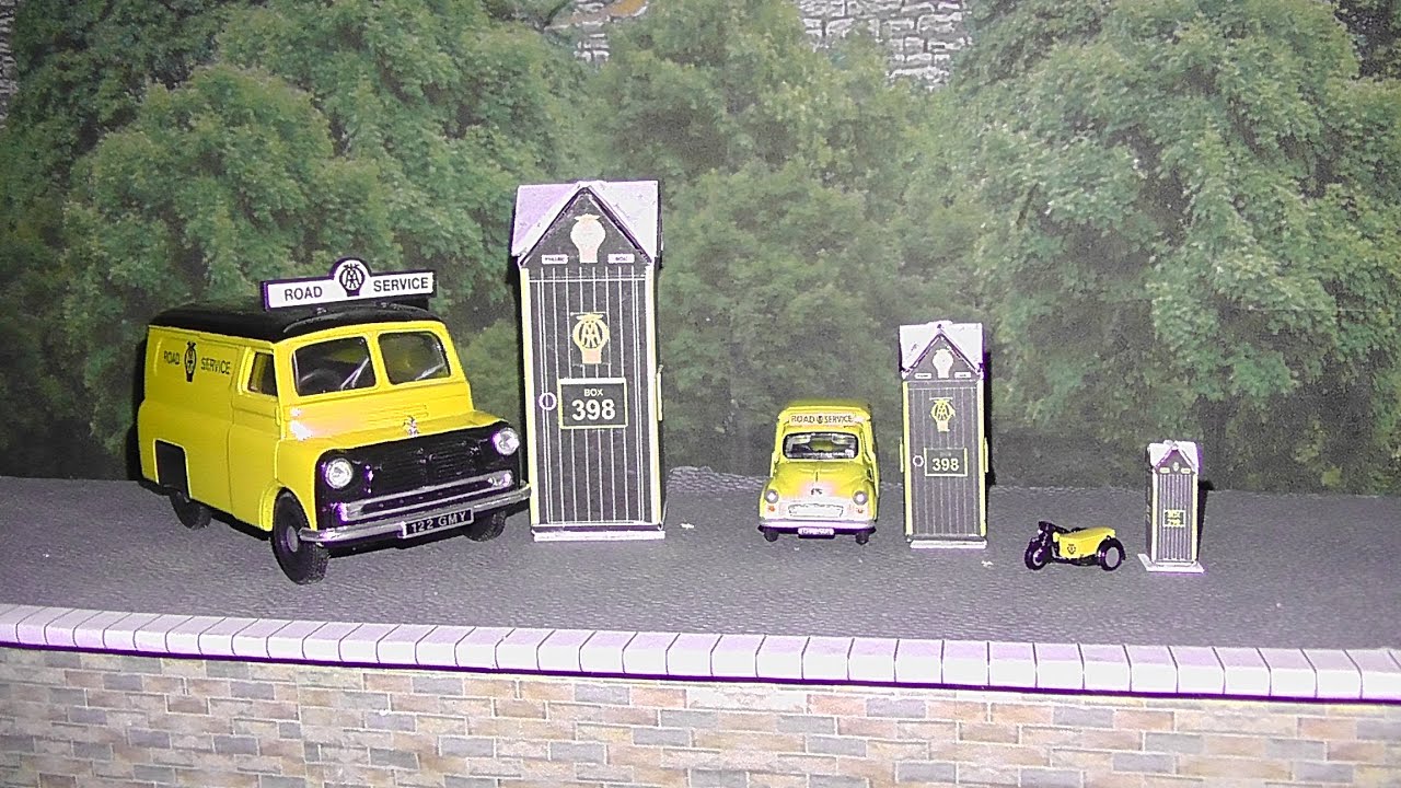 AA sentry Box model railroad. DIY, ( O OO HO TT120) - YouTube