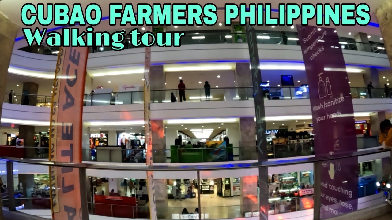 CUBAO FARMERS QUEZON CITY PHILIPPINES WALKING TOUR - YouTube
