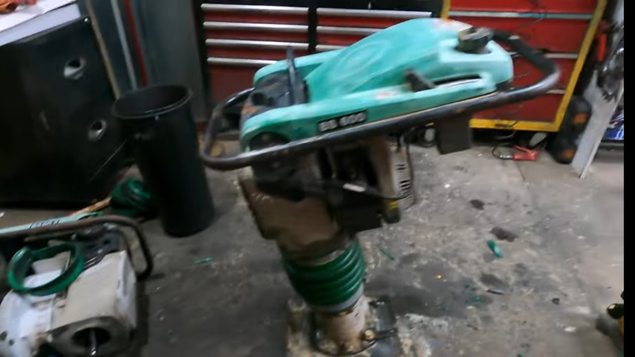 wacker bs600 bellows replacements - YouTube