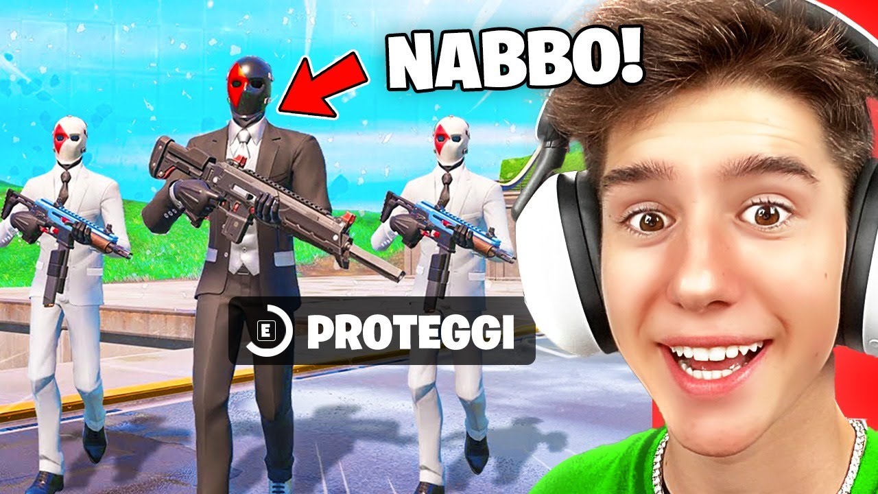 PROTEGGI il BOSS *NABBO* su FORTNITE! Impossibile - YouTube