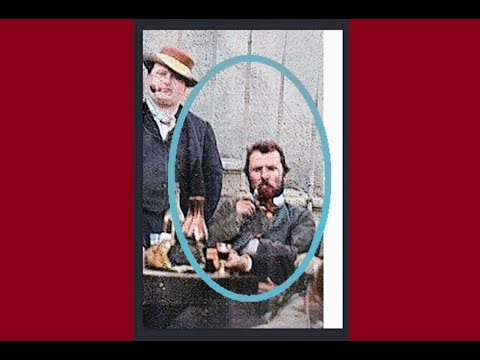 Vincent Van Gogh True Appearance Full Faced Died Young at 37 Photo With Gauguin Paris 1887 & Bernard