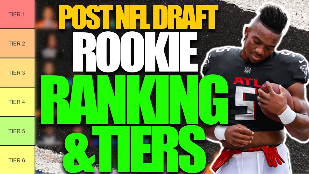 All Rookie Rankings & Tiers | 2023 Dynasty Football - YouTube