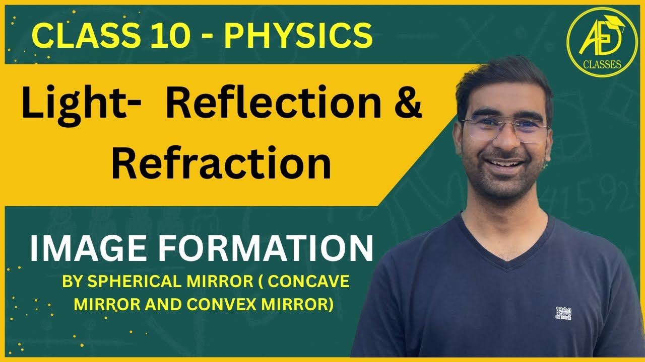Image Formation by Spherical Mirrors (Concave and Convex)| Class 10 ...