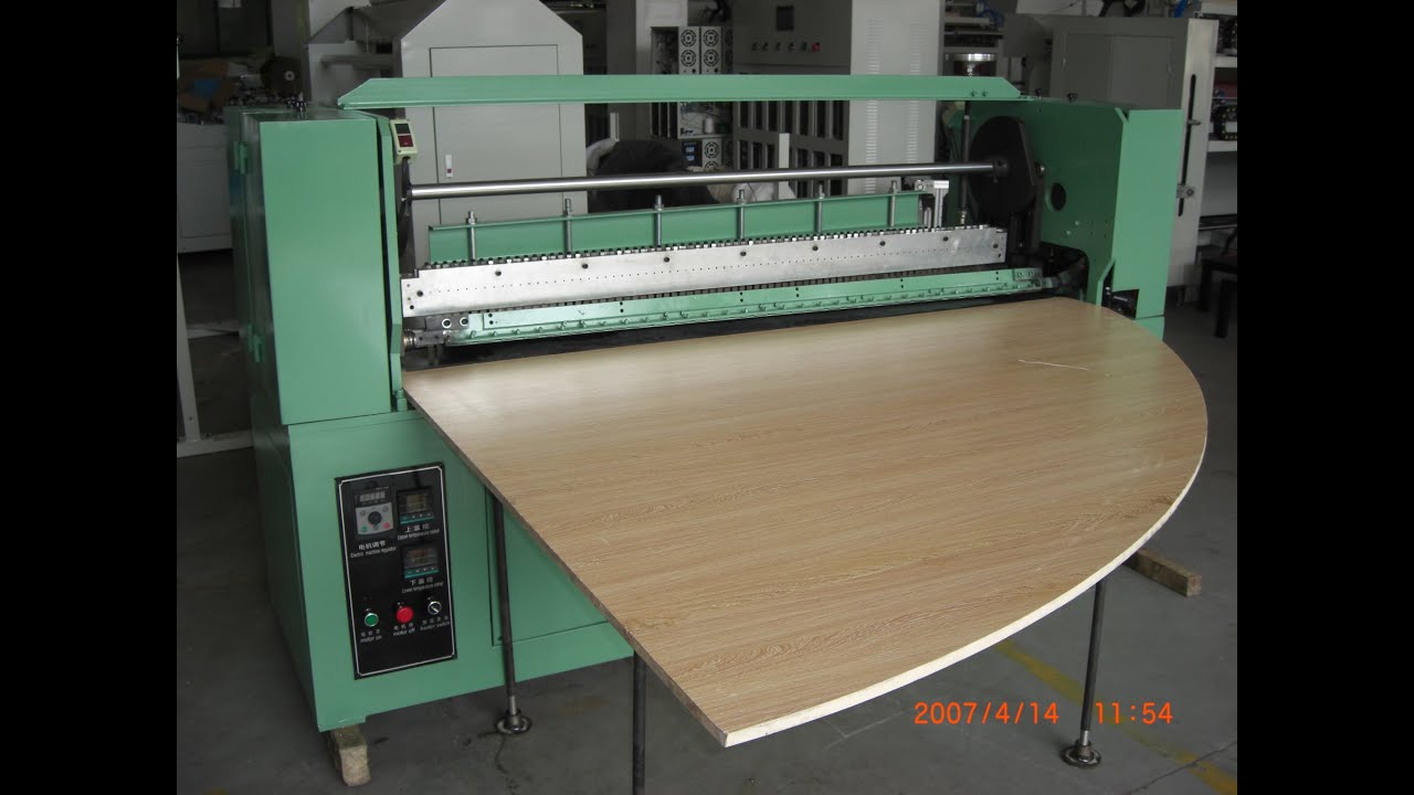 Sun-ray Pleating Machine JT-516 - YouTube