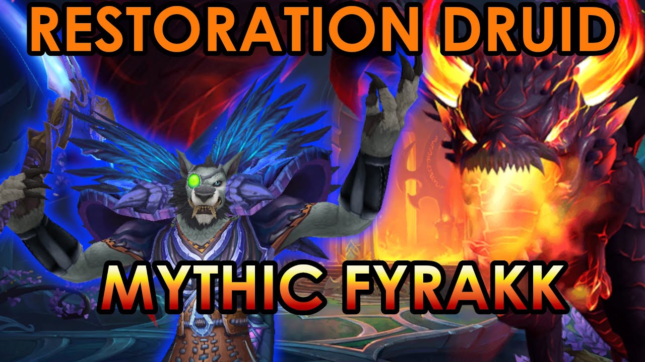 Mythic Fyrakk the Blazing | Restoration Druid PoV | Amirdrassil, the ...