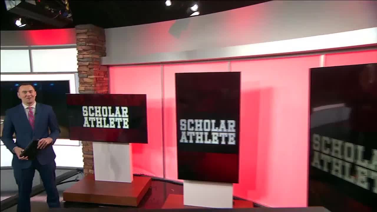 Scholar Athlete of the Week: Garrett's Chase Leech - YouTube