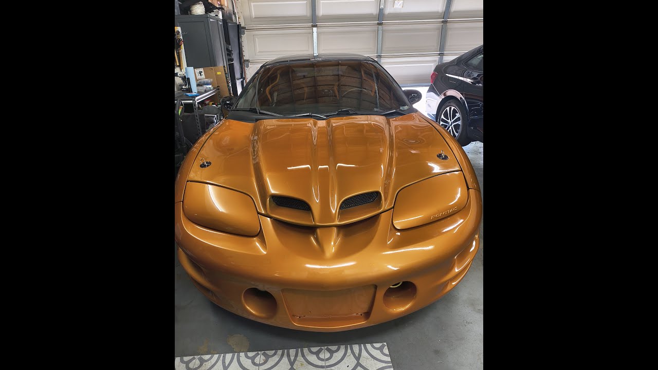 1999 Fbody Brazen Orange Pontiac Firebird Trans am Restoration Journey ...