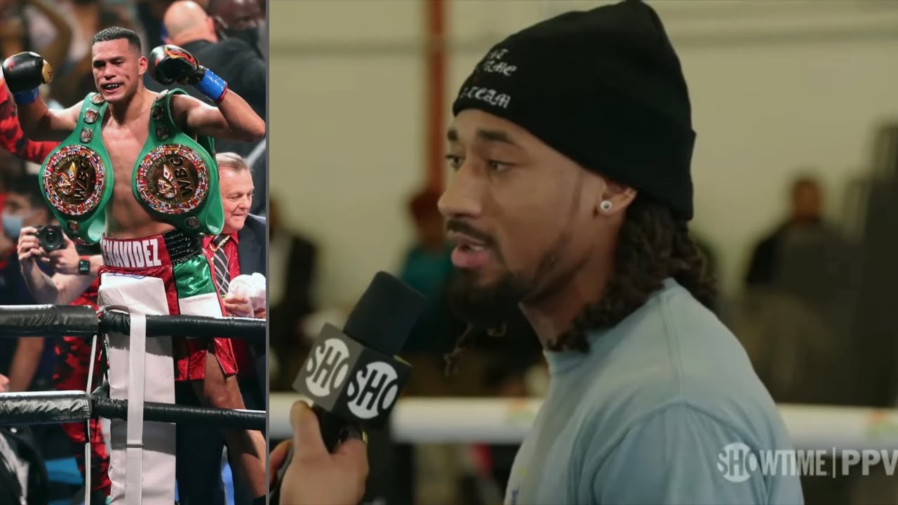 Demetrius Andrade on Tyson calling Benavidez the MEXICAN Monster & GOES ...
