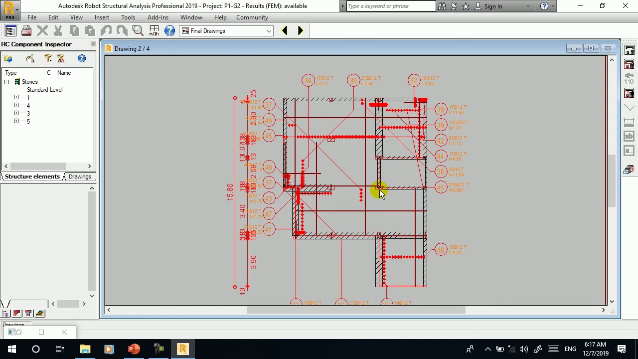 المحاضرة 8-2 ( BIM ( Course in Robot Structure 2019 - YouTube