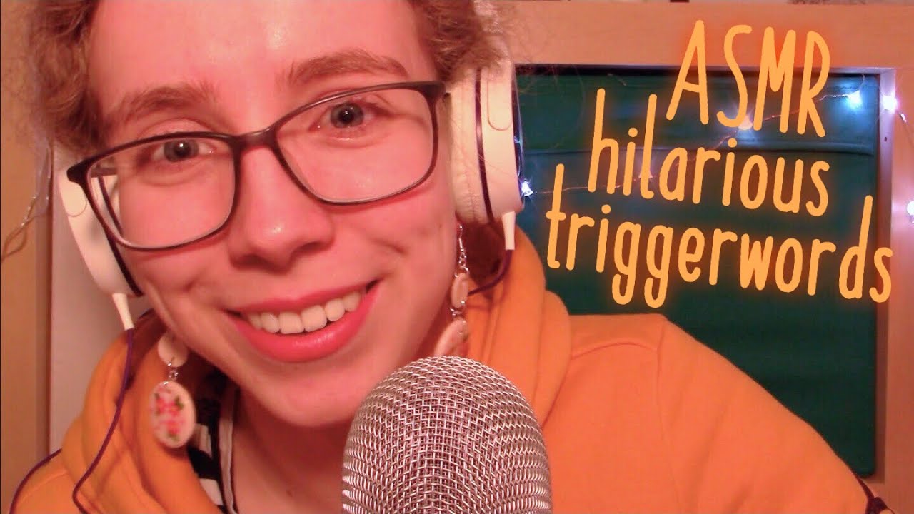 ASMR || Not your average trigger word video 💤🌖 (close up whispers ...