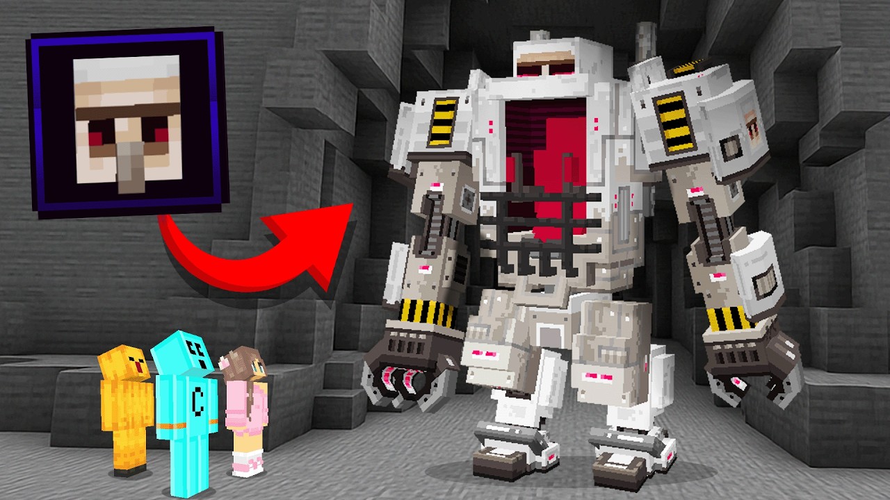 We Found Mob Mechs in Minecraft - YouTube