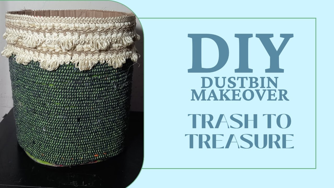 Crafting a Clever DIY Dustbin: Trash to Treasure Transformation! - YouTube