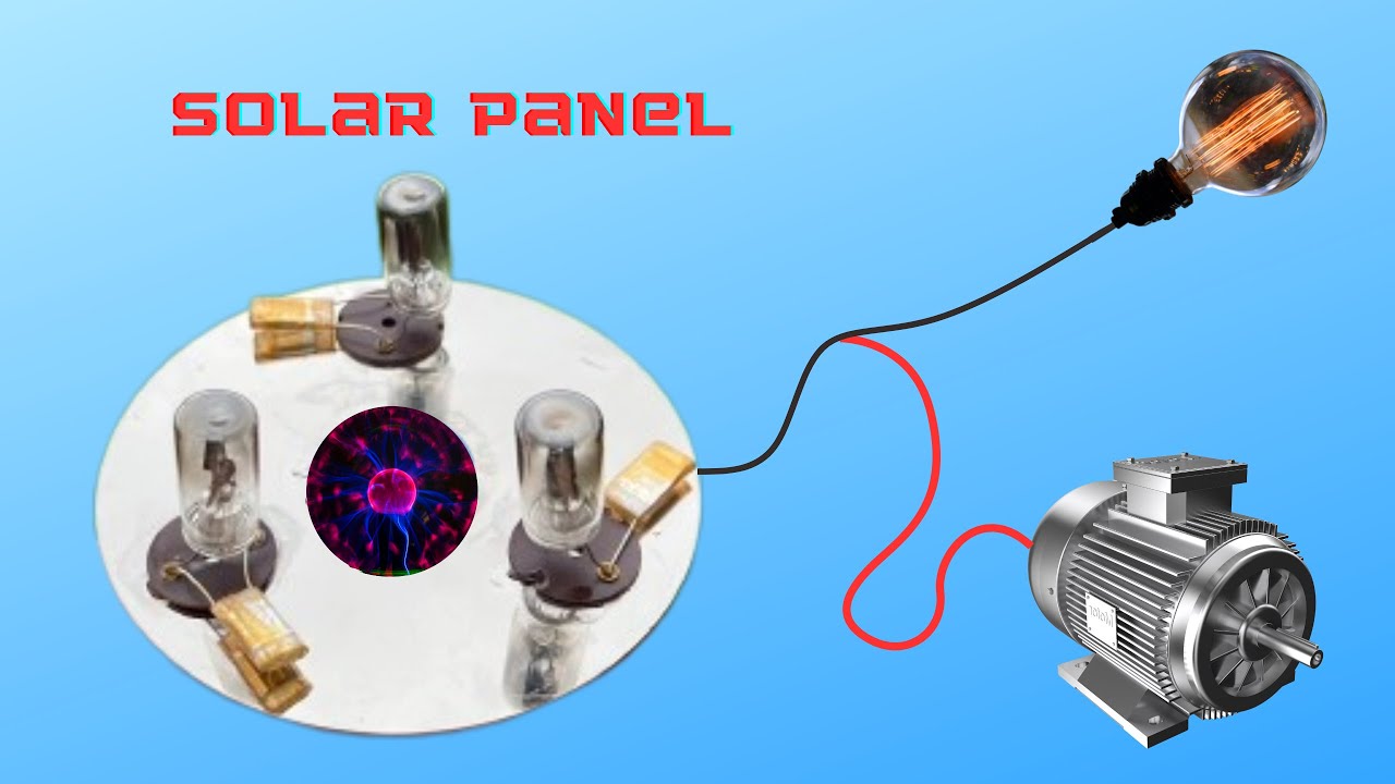 I Turn Light Bulbs into Solar Panels | Electronic ideas - YouTube