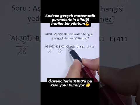 Kısa Yoldan Bölme İşlemi #maths #matematika #yks #tyt #matematik #mathematics #lgs #ayt